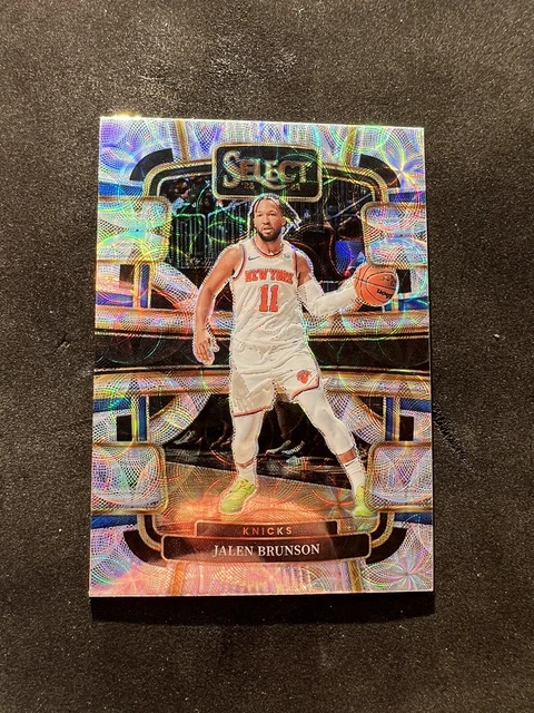 2023 24 Panini Select Scope Prizm Concourse Jalen Brunson Bb1024 New