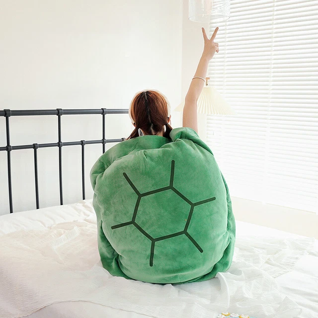 60CM TURTLE SHELL Plush Toy Childrens Sleeping Bag Stuffed Soft ...
