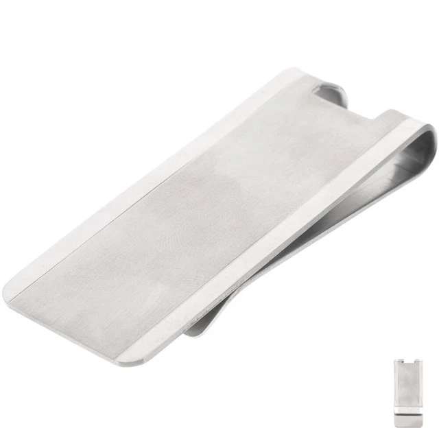 CREDIT CARD CLIP Cash Titanium Receipt Holder Bottle Opener Office £11. ...