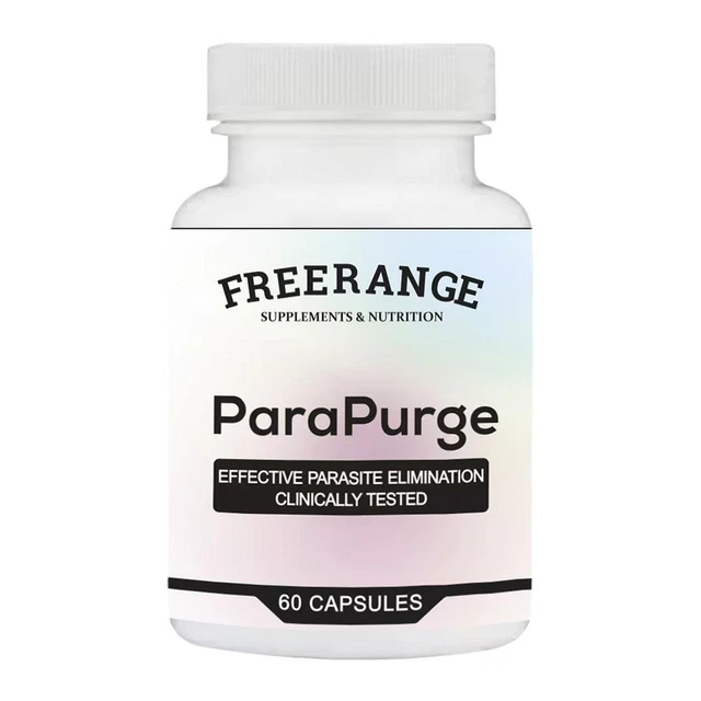 PARAPURGE GUT CLEANSE - Gut and ColonSupport Supplement 60 Capsules DE ...