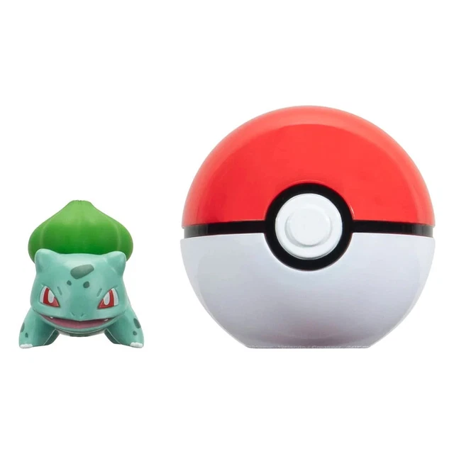 POKÉMON CLIP'N'GO POKÉ Balls Bulbasaur #1 & Poké Ball Jazwares £22.00 ...