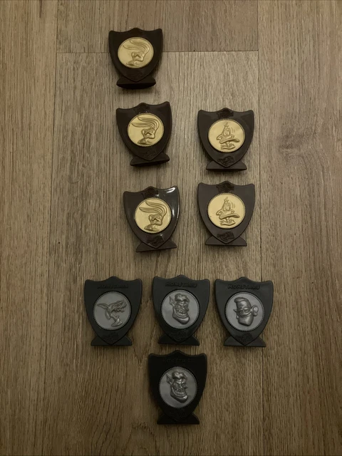 VINTAGE KELLOGGS CEREAL Space Jam Shield Trophy Bundle £5.92 - PicClick UK