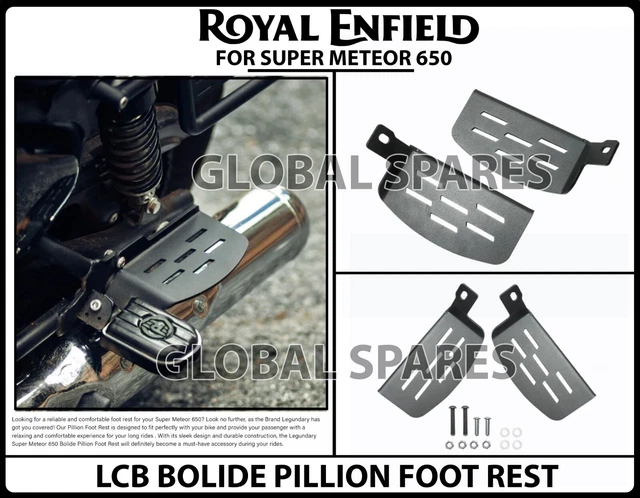 ROYAL ENFIELD SUPER Meteor 650 "LCB BOLIDE PILLION FOOT REST" - Express ...