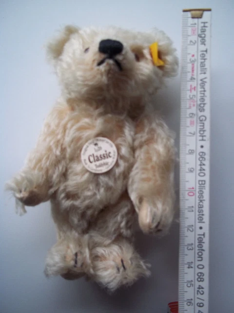 STEIFF CLASSIC TEDDY ca.14 cm Mohair blond 029837 EUR 10,00 - PicClick DE