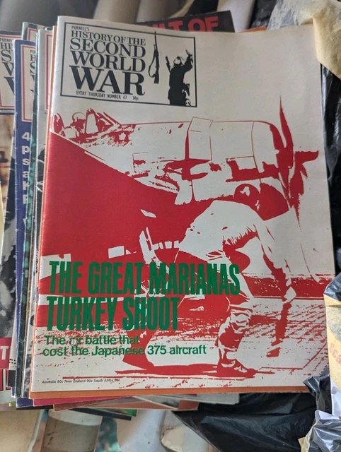 PURNELL'S HISTORY OF The Second World War Magazine Collection - 95 ...