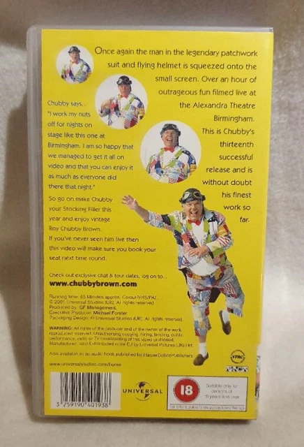 ROY CHUBBY BROWN - Is The Outrageous Stocking Filler - VHS Video - 2001 ...