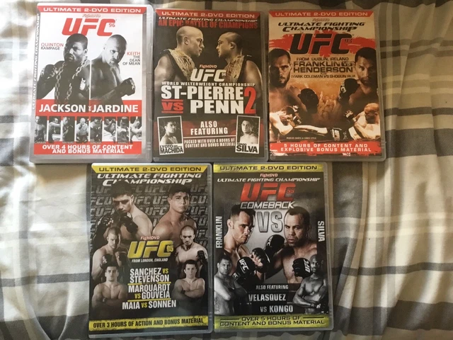 ULTIMATE FIGHTING CHAMPIONSHIP - UFC 5 Double Disc Dvd Sets See ...