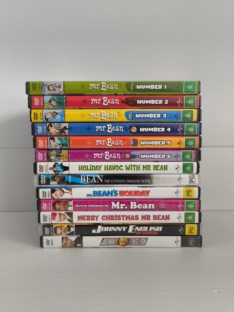 MR BEAN ROWAN Atkinson DVD Bundle x 13 - Movies Episodes Animates $44. ...