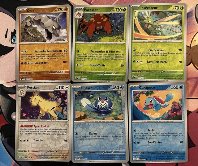 LOT DE 6 Cartes Pokémon Reverse 151 FR EUR 1,00 - PicClick FR