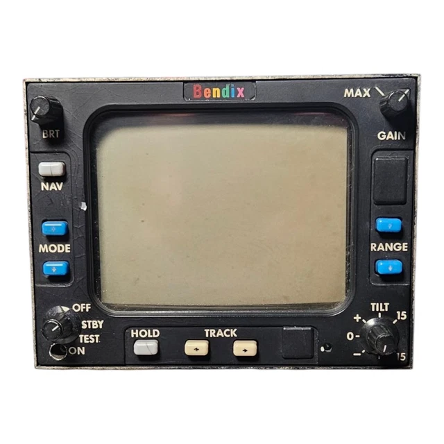 BENDIX KING COLOR Radar Indicator 4001294-2601 IN2026A Mods 1, 2, 3 ...