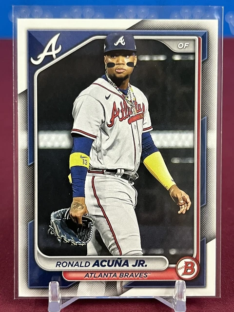 CARTA BASE 2024 Topps Bowman Ronald Acuna Jr #32 Atlanta Braves EUR 0,94 - PicClick IT