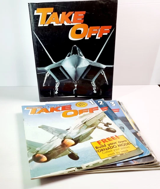 TAKE OFF MAGAZINE 1 x Binder With 20 Magazines Aerospace Publishing ...