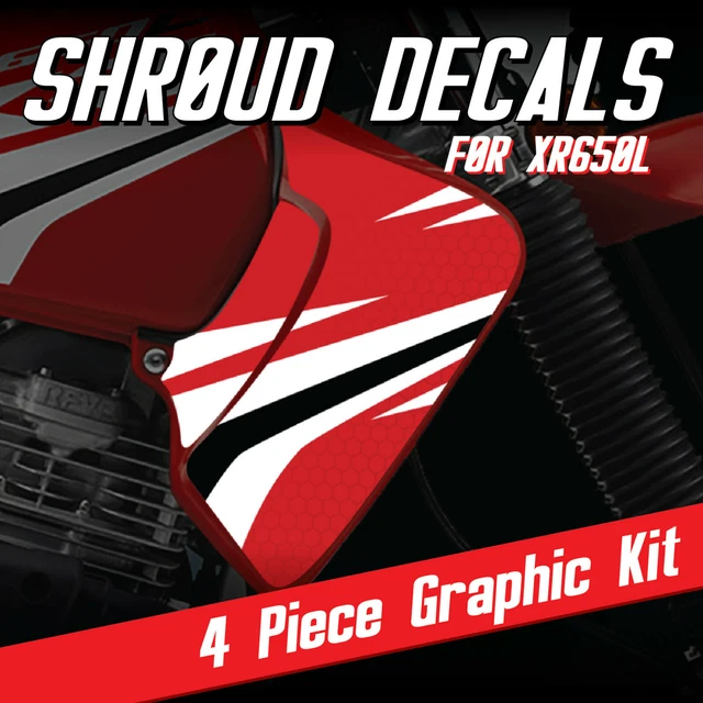 XR650L GRAPHIC KIT decals stickers shroud cowling fits honda XR650 2018 ...