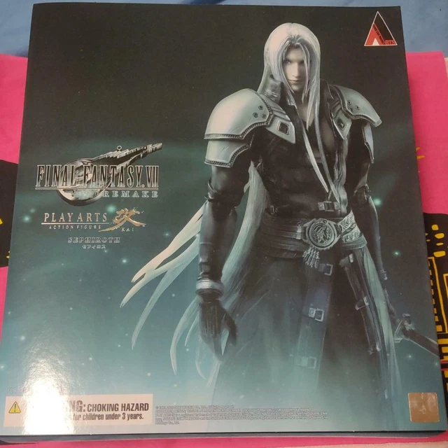 SEPHIROTH PLAY ARTS Kai Final Fantasy Vii Remake Action Figure Square ...