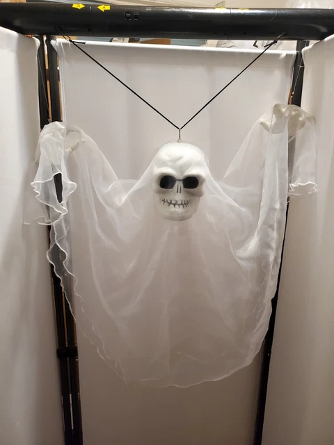 SPIRIT HALLOWEEN FLOATING Ghost Animatronics - Tested - Vintage $82.80 ...