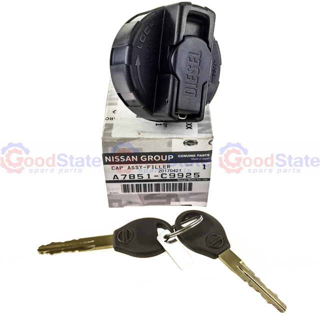 GENUINE NISSAN NAVARA D22 YD25 08-ON Lock Fuel Cap with Key $121.90 ...