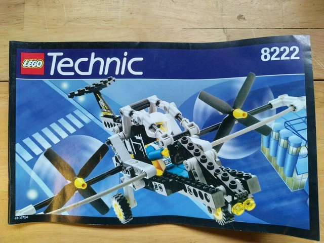 LEGO TECHNIC 8222 VTOL and Tech Figure Complete with instruction Manual ...