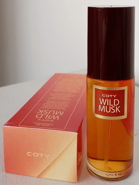 COTY WILD MUSK Cologne Spray/Perfume 44Ml. New. Discontinued & Rare £48 ...