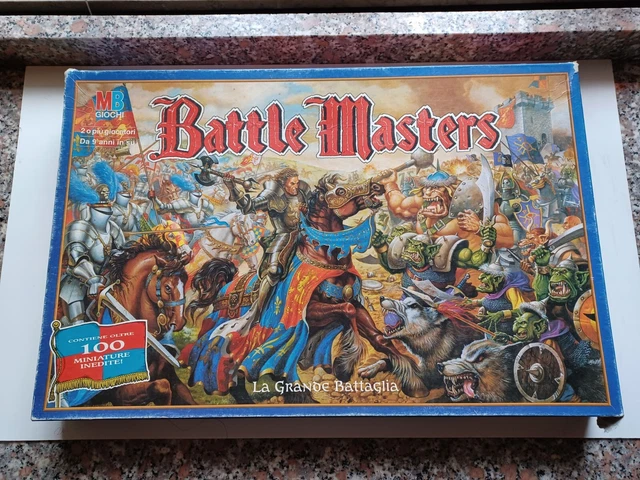 MB GIOCHI BATTLE masters la grande battaglia INCOMPLETO PER PEZZI DI ...