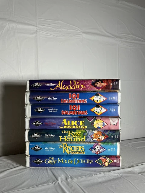 DISNEY VHS BLACK Diamond Edition lot Vintage. *Tested £554.46 - PicClick UK