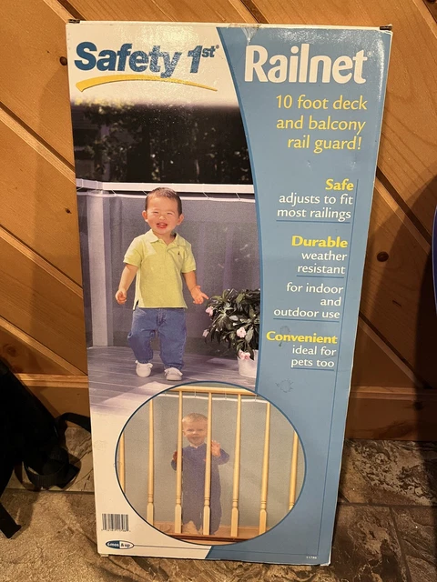 SAFETY 1ST RAILNET® 10 Foot Deck Balcony Rail Guard Mpn 11796 Indoor ...