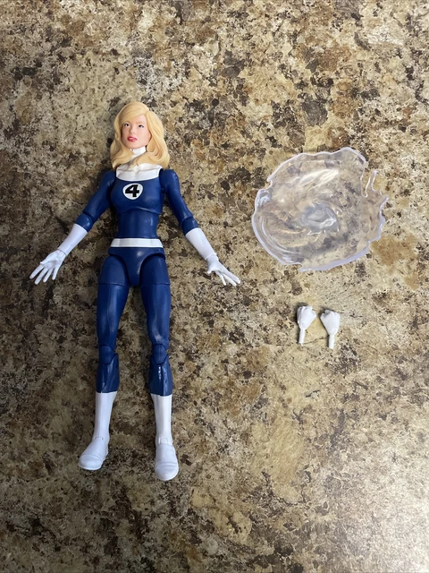 HASBRO MARVEL LEGENDS Fantastic Four Invisible Woman 6" Action Figure ...
