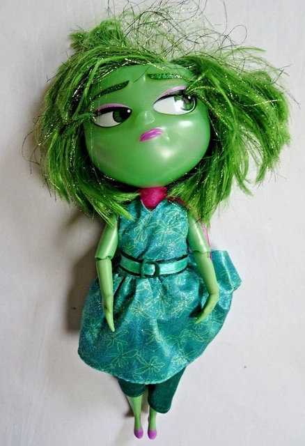 DISNEY STORE - Pixar Inside Out - Talking Light Up Disgust Figure £9.99 ...