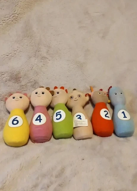 CBEEBIES IN THE Night Garden 6 Character Skittles Bowling Set. No Ball ...