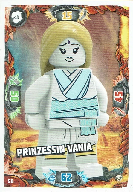 LEGO NINJAGO SÉRIE 6 La Île TCG Carte Numéro 50 Princesse Vania EUR 1 ...