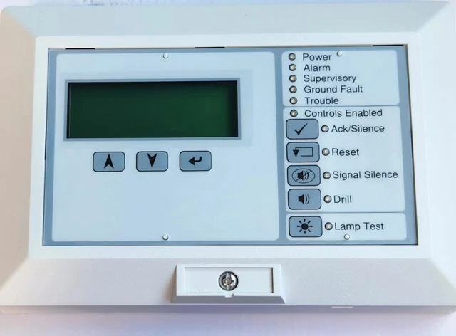 EST EDWARDS RLCD-C Remote LCD annunciator with command controls For EST ...