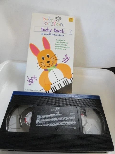 2003 BABY EINSTEIN Baby Bach VHS Tape - Intro to Classical Music Age 0 ...