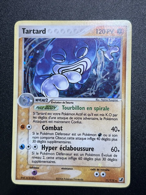 POKÉMON: TARTARD - EX FORCES CACHÉES 11/115 - HOLO RARE - VF EUR 30,00 ...