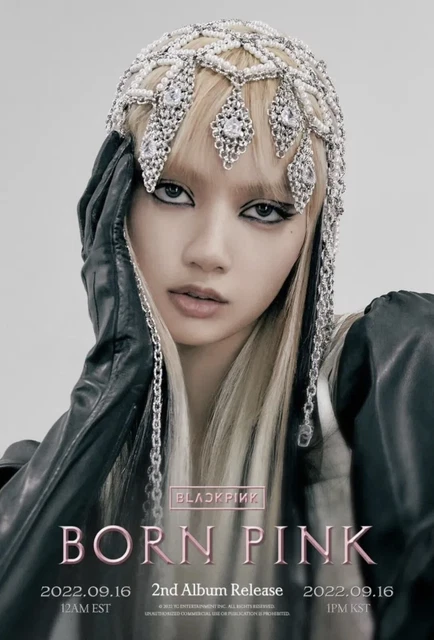 IN STOCK! [LISA] BLACKPINK 2nd ALBUM [BORN PINK] DIGIPACK+POB GIFT ...