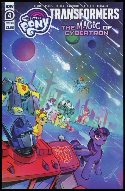MY LITTLE PONY / Transformers : Magic of Cybertron #4 (4B cover) ~ IDW ...