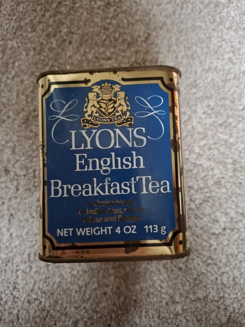 VINTAGE & ANTIQUE Collectable Lyons Tea Tin £0.99 - PicClick UK