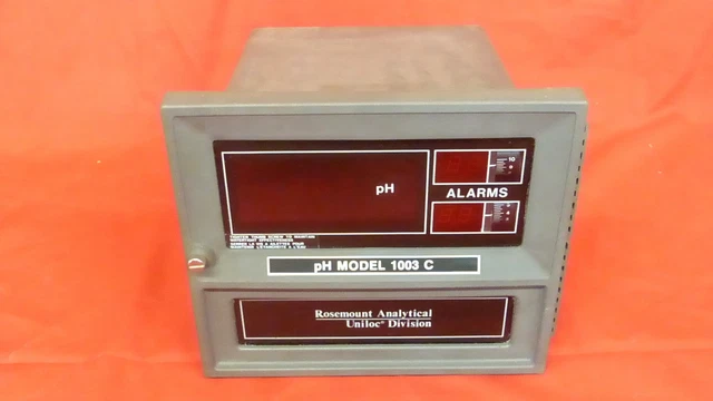 ROSEMOUNT MODEL 1003 C Uniloc Ph Meter (2F2) $129.00 - PicClick CA
