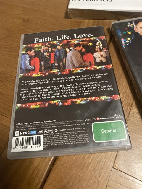 DASHING THROUGH THE Snow & Magic Stocking DVD’s Hallmark CHRISTMAS ...