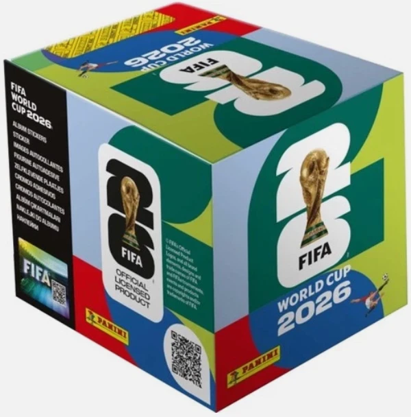 FIFA WORLD CUP 2026 Official Sticker Collection 50 Packs 350 Stickers ...