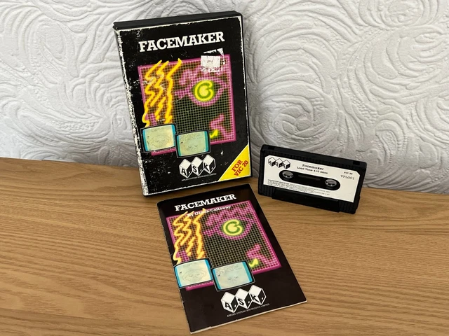 VERY RARE ASK FaceMaker Commodore VIC 20 Vintage Cassette - Tested ...