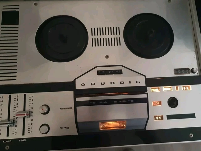 GRUNDIG TK 141 Vintage Tonbandgerät Sammler Ersatzteilspender ...