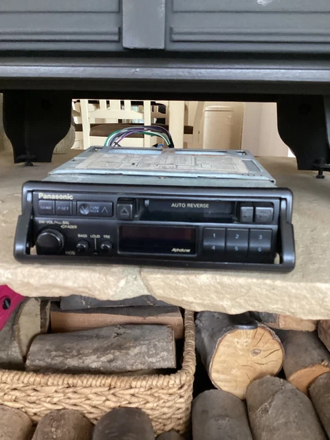 PANASONIC VINTAGE HO5 Alphatuner Car Radio Cassette Player. £16.31 ...