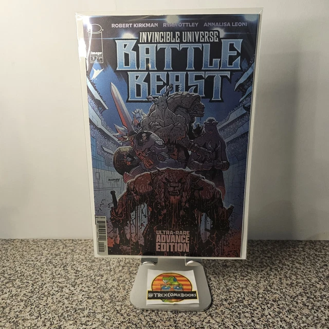 INVINCIBLE UNIVERSE: BATTLE Beast #1 (2025) Ultra-Rare Advance Edition ...