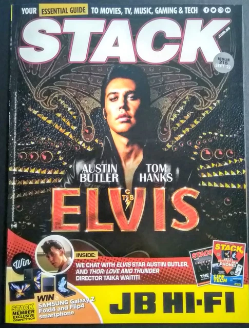 STACK MAGAZINE ISSUE 215 Chat with ELVIS Star Austin Butler and Thor ...