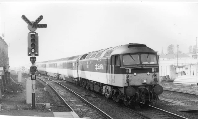 BRITISH RAILWAY B.R Photograph Print - Class 47 - 47708 At Haymarket 25 ...