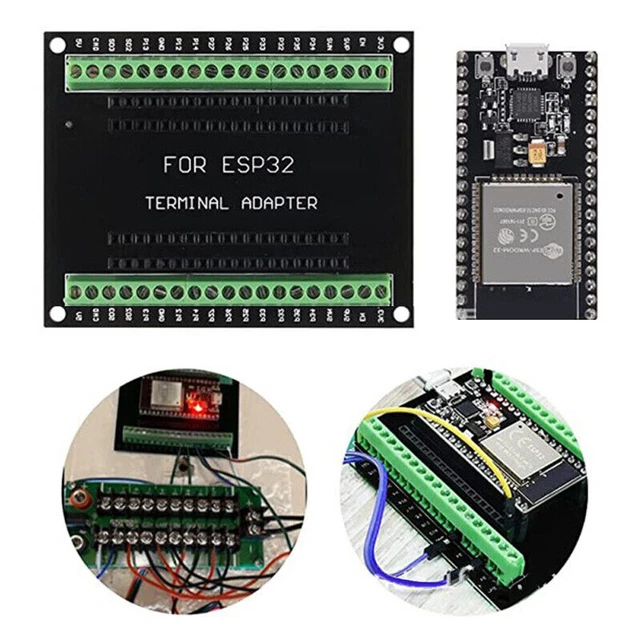 Uk 38 Pin Esp32 Breakout Board For Esp32 Development Board 24 Ghz Wifi