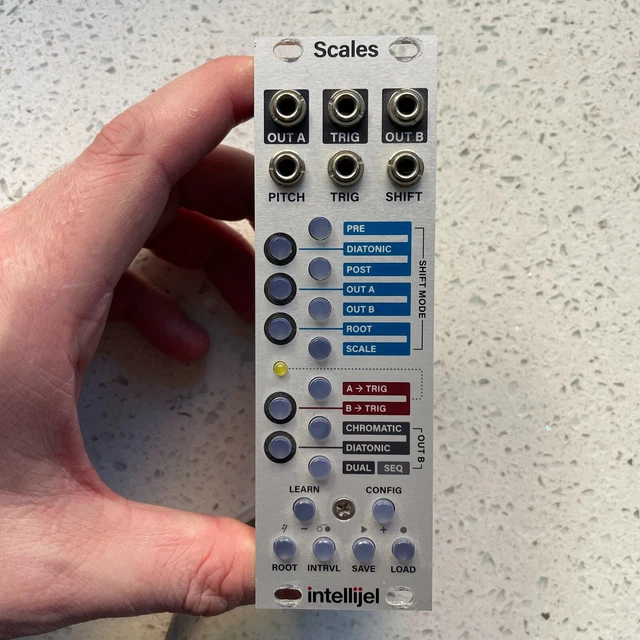 INTELLIJEL SCALES 3U Eurorack Dual Channel Note Quantizer and Sequencer ...