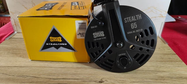 ALVEY FISHING REEL 65S Stealth Beautiful Stunning Black LastOne. £316. ...