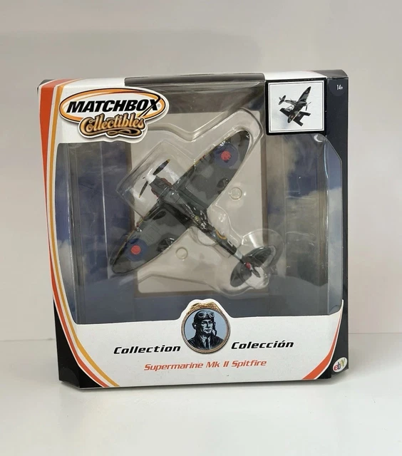 2002 MATCHBOX COLLECTIBLES Supermarine Mk II Spitfire Airplane – Mattel ...