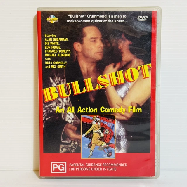 BULLSHOT DVD 1983 Billy Connolly Alan Sherman Diz White Mel Smith ...