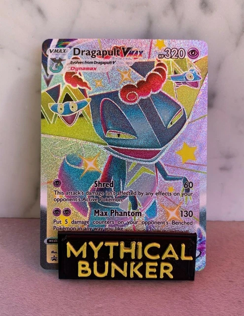 POKEMON TCG - Dragapult VMAX SWSH097 - Shiny Full Art Promo - Shining ...